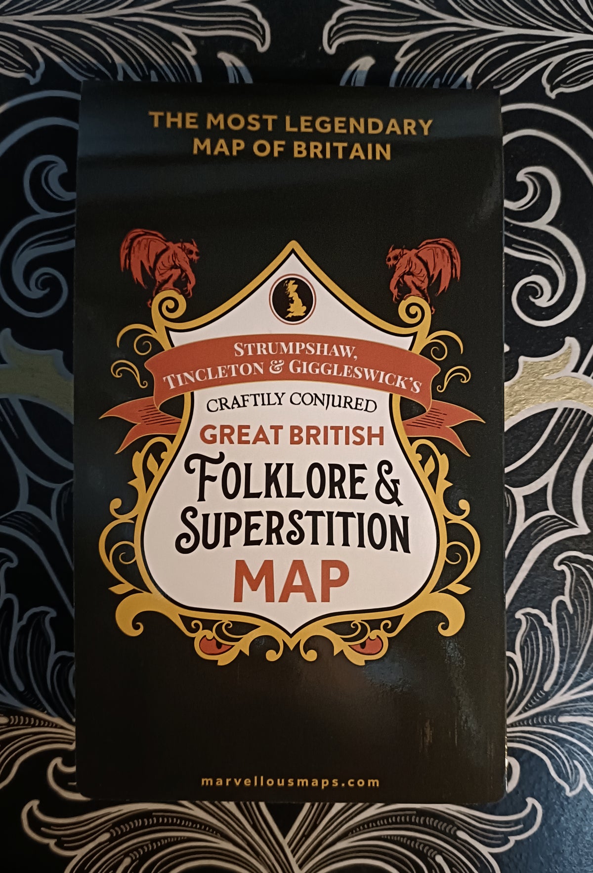 Folklore & Superstition Map - UK | Wolf Wytch