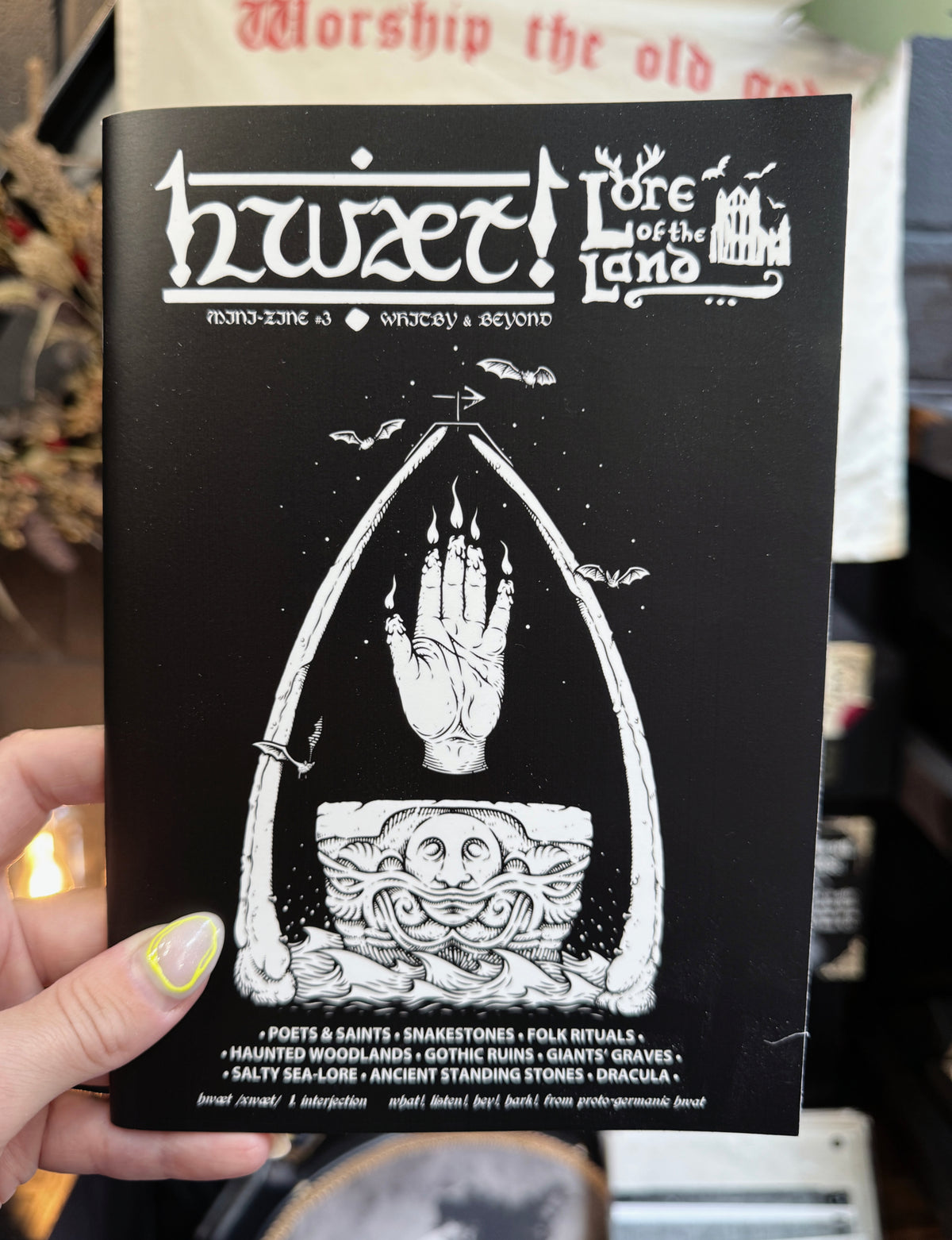 Hwaet! LORE OF THE LAND ZINE - Whitby & Beyond – Wolf Wytch