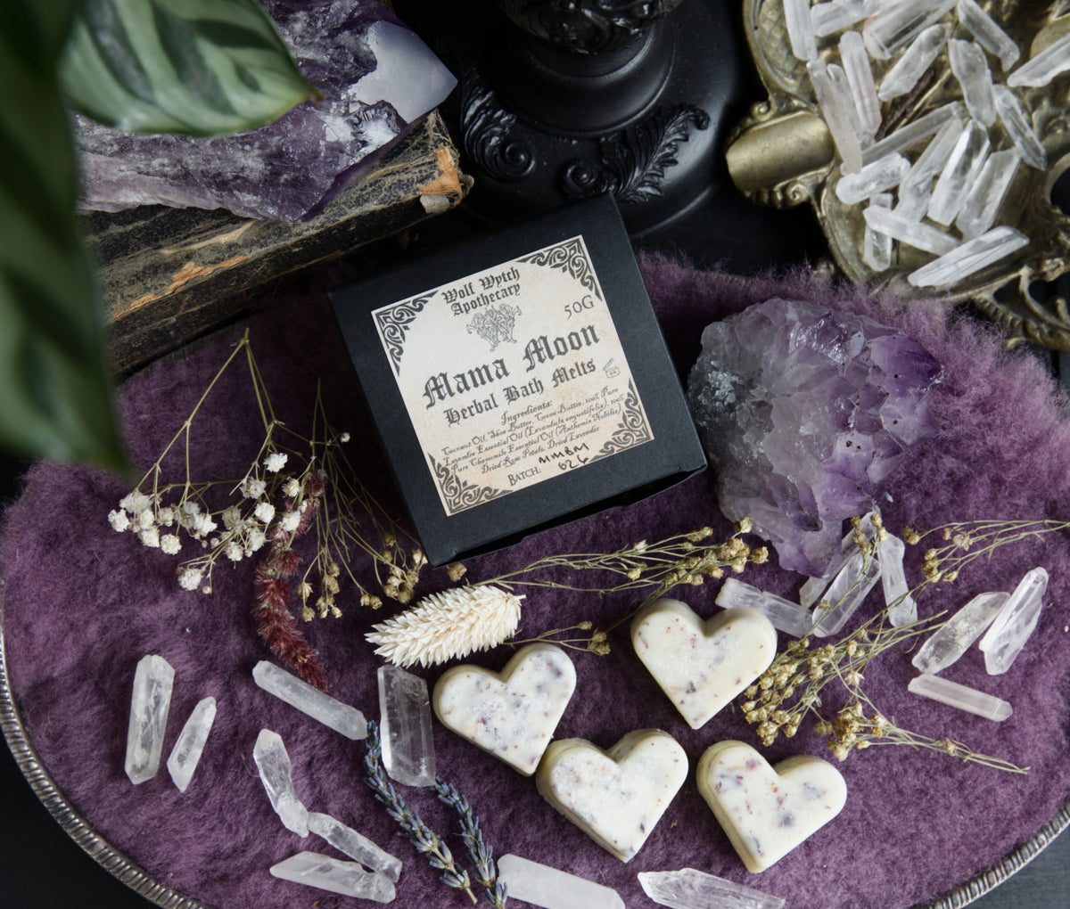 Mama Moon Bath Melts | Wolf Wytch