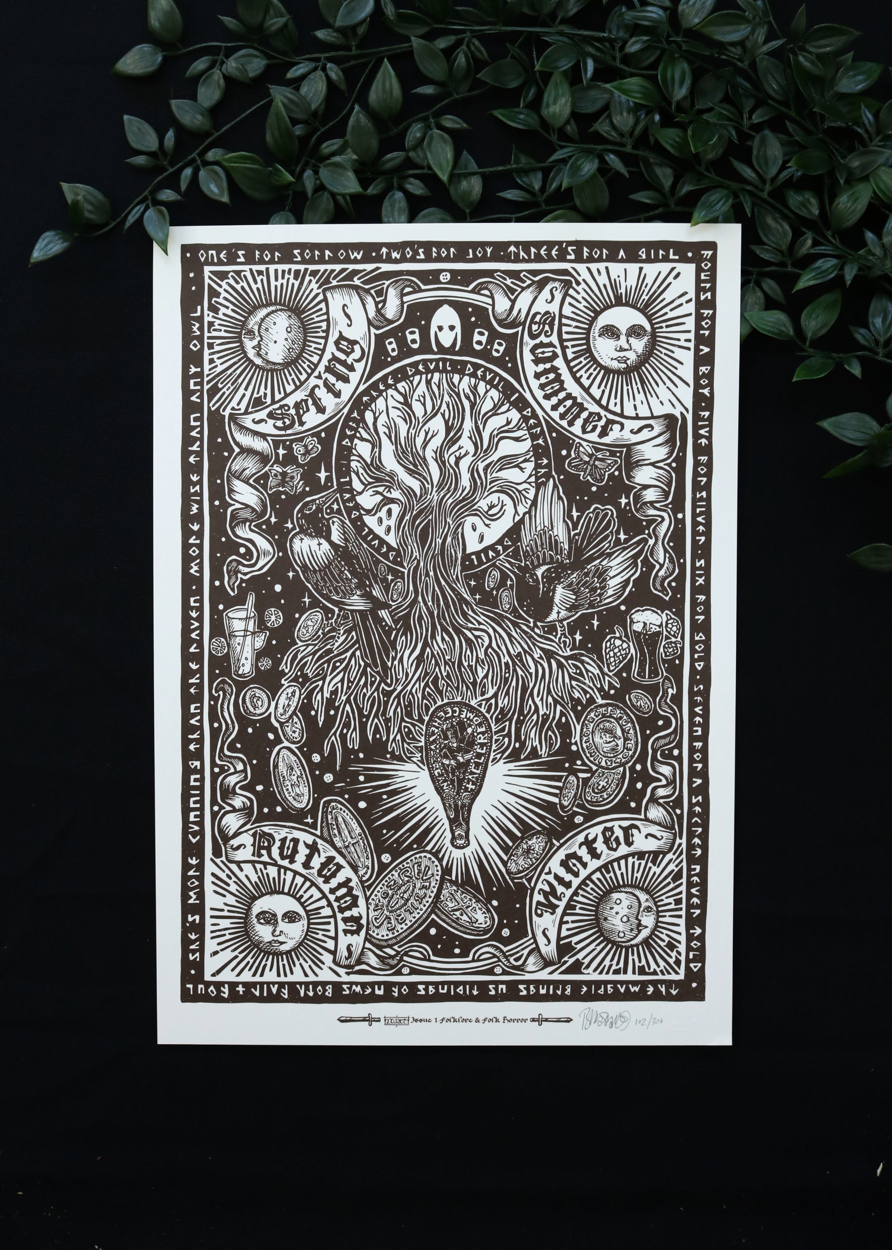 Hwaet! - Detectorists A3 Art Print – Wolf Wytch