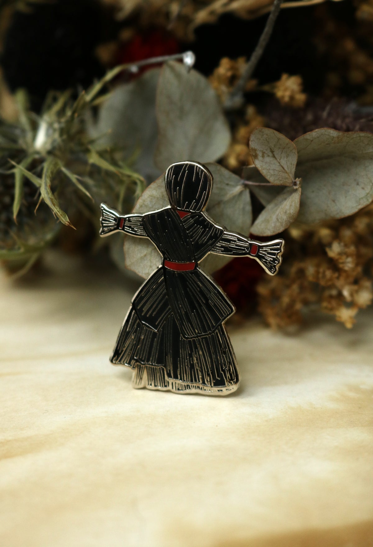 Witch Poppet Enamel Pin | Wolf Wytch